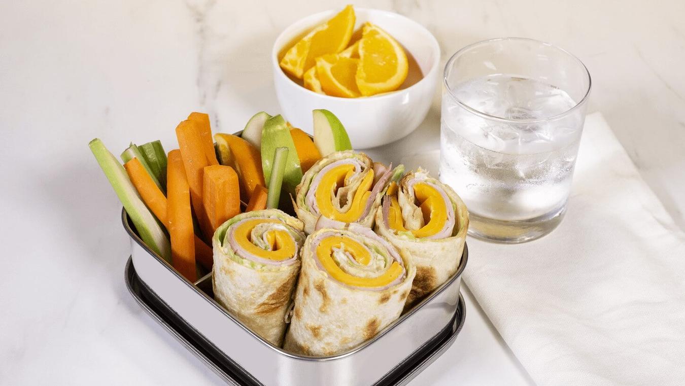 Ham and Cheese Kids Wrap | Tortillaland
